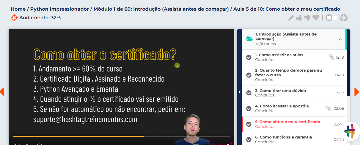 Como consigo meu certificado? – Hashtag Treinamentos